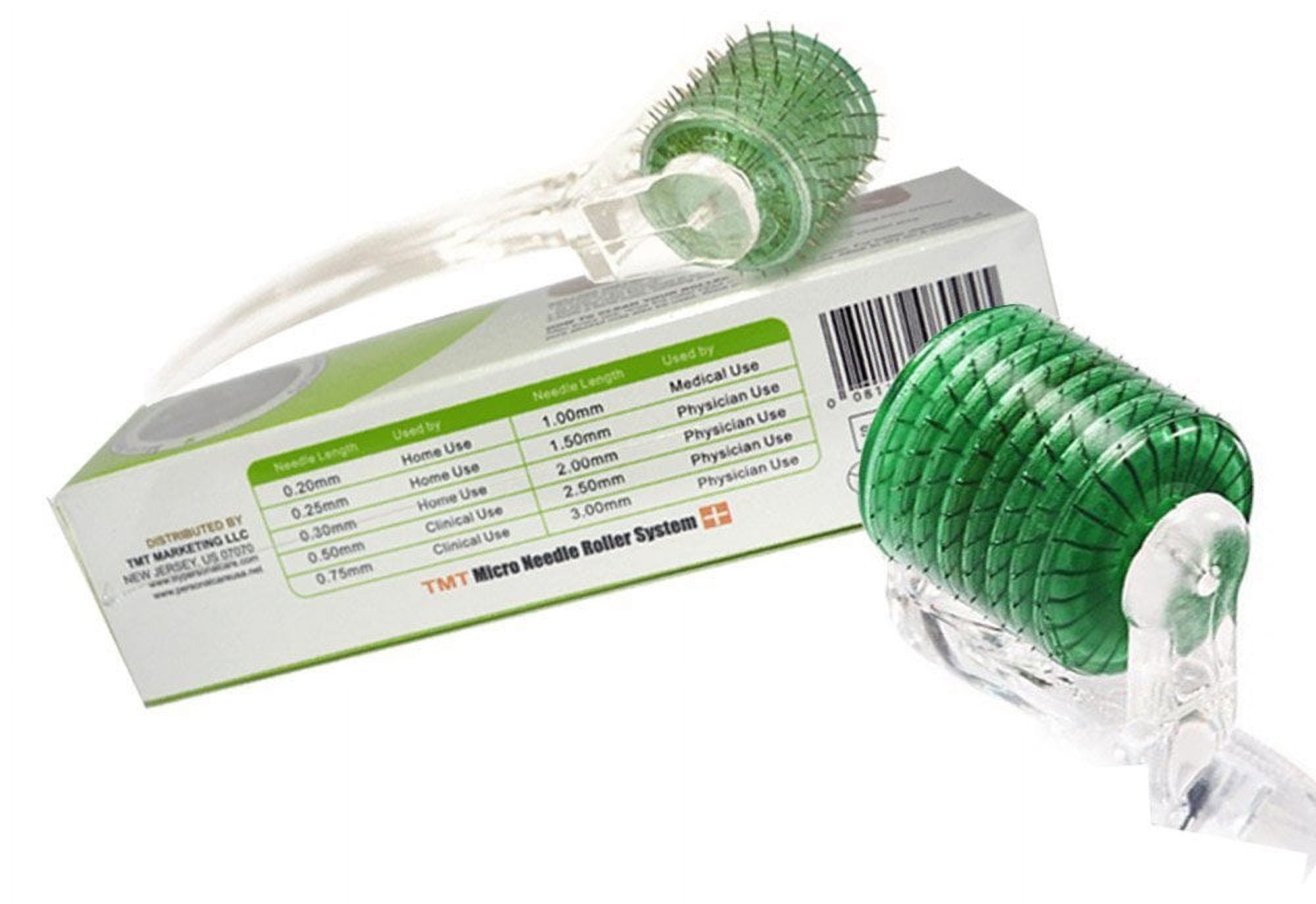 TMT Micro Derma Roller Kit 1.5mm - 192 Needle Facial Kit for Face and ...