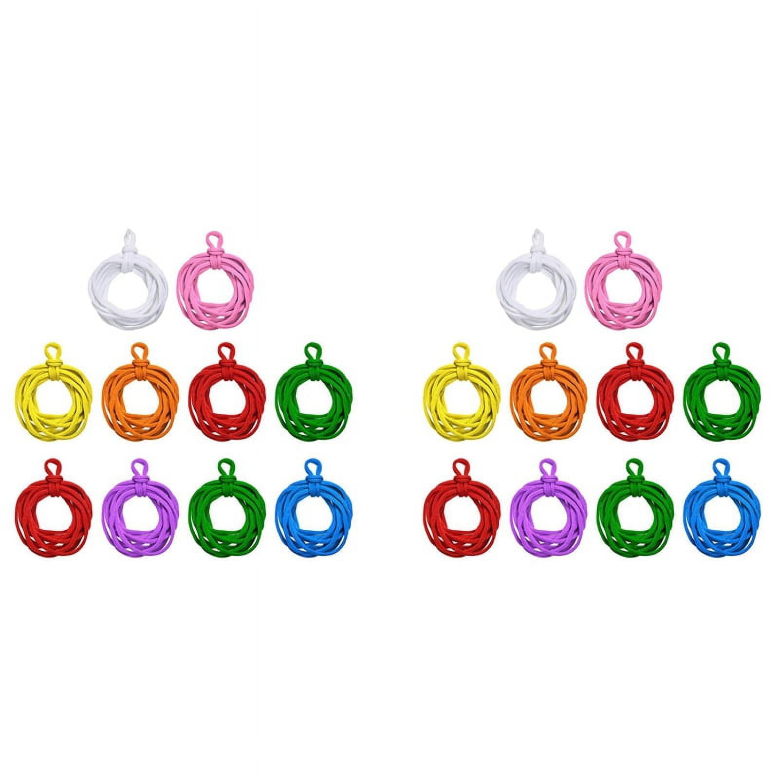 192 Pieces Potholder Loops Weaving Loops Weaving Craft Loops with ...