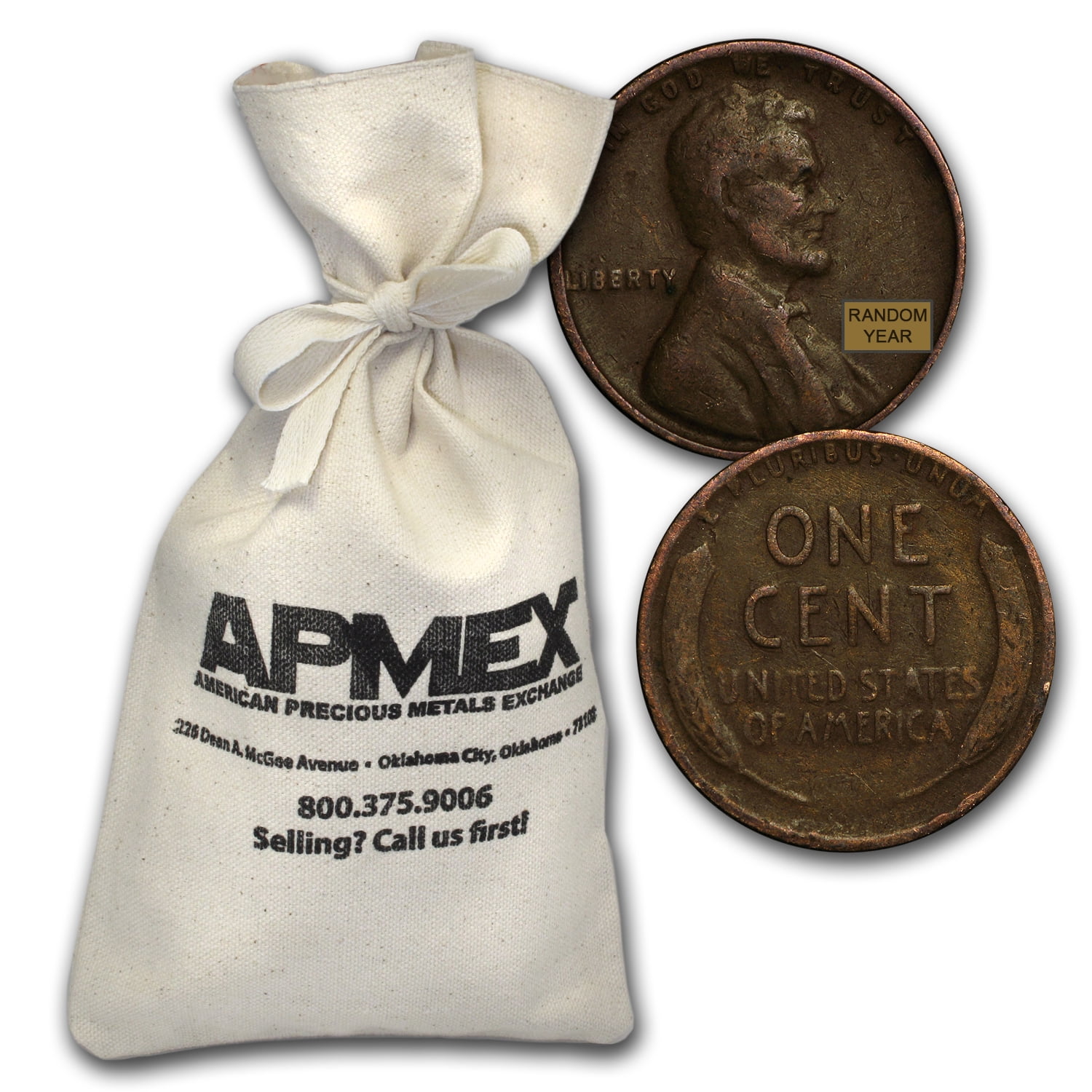 1920-1929 Collectible Old Wheat Cent 1,000 Count Bags for Coin ...
