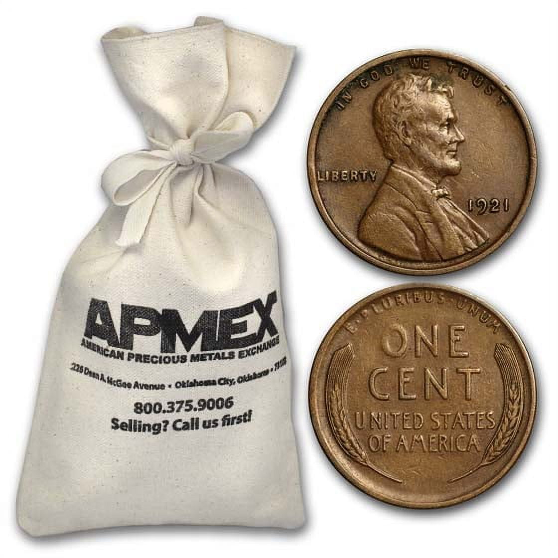 Walmart USA: 1920-1929 Wheat Cent 5,000-Count Bags - Collectible Coins ...