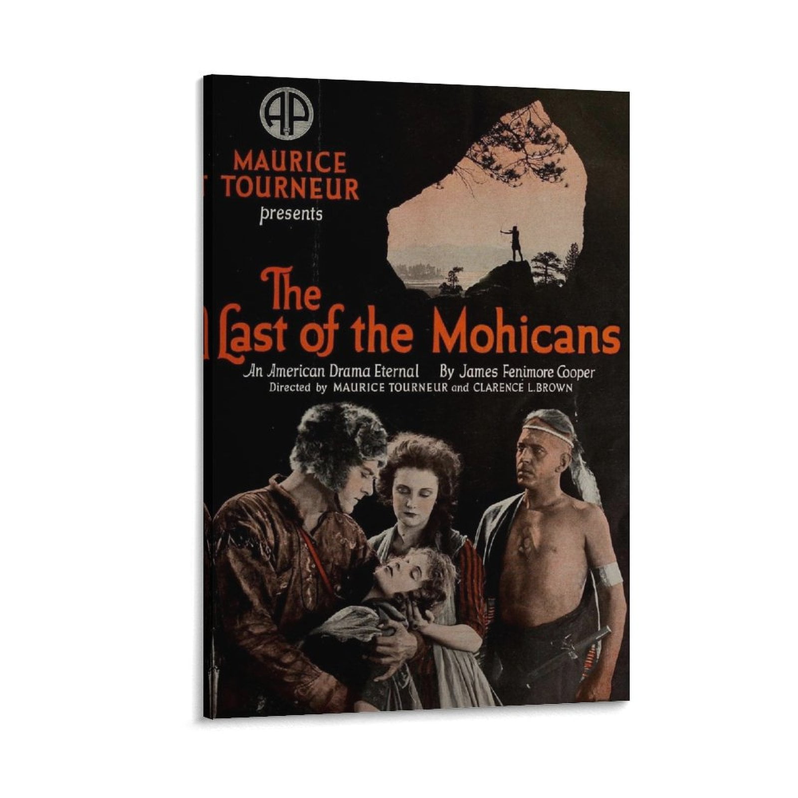 1920 Film The Last of The Mohicans Movie Poster Room Aesthetic Poster ...