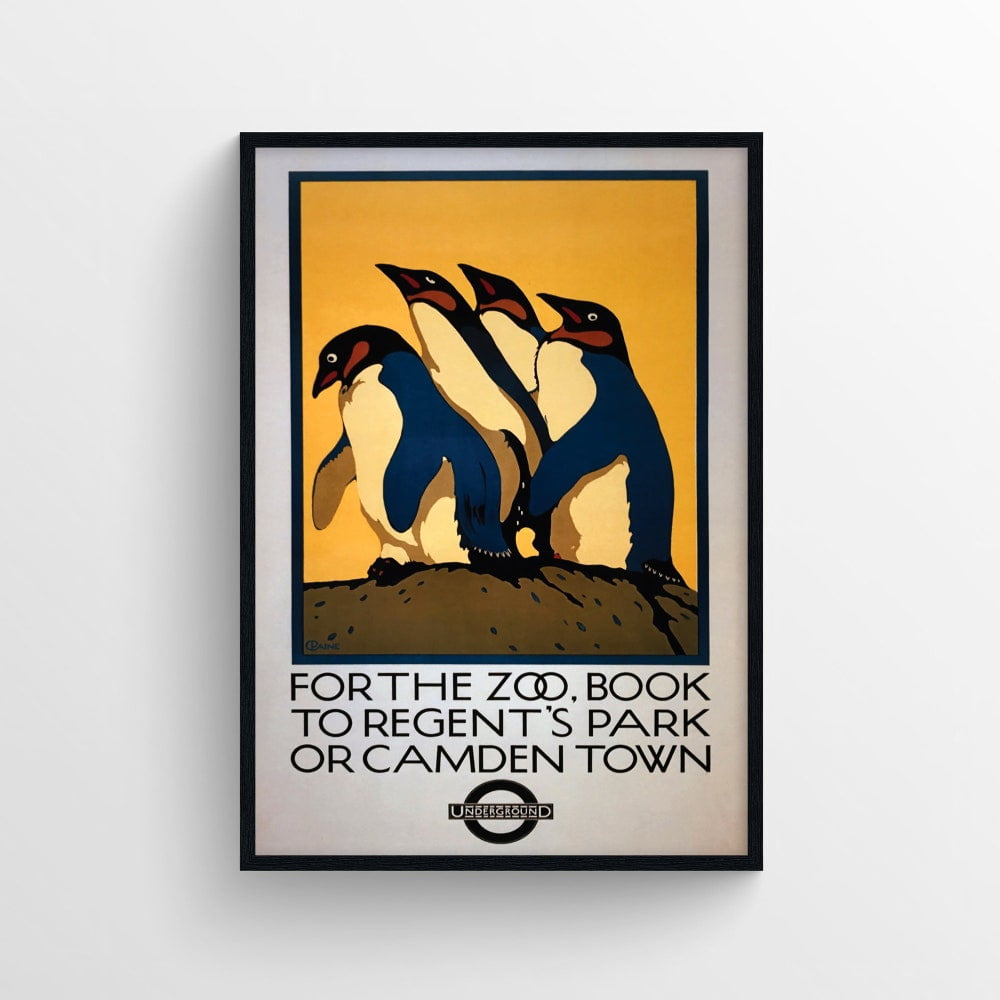 1920 London Underground Poster Home Decor Vintage Art Print Cute ...