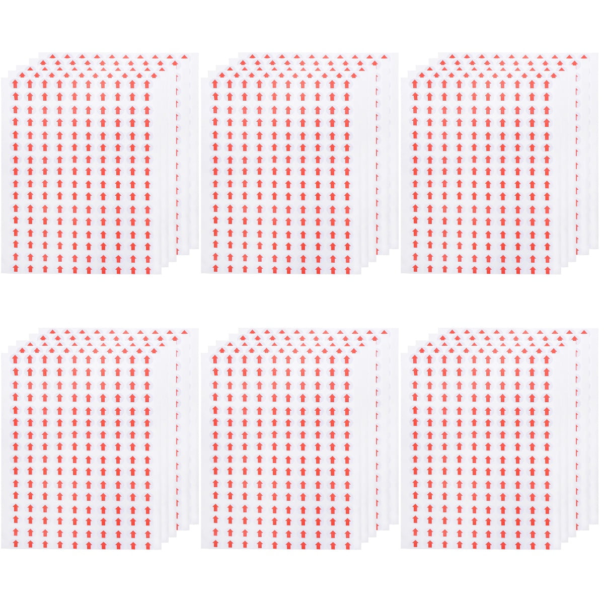 CIMAXIC Defect Indicator Red Arrow Stickers Removable Adhesive Labels ...