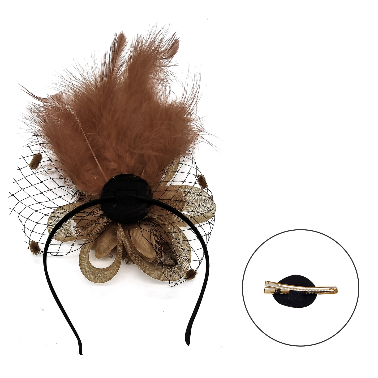 1920s Flower Hair Clip for Women Flapper Headpiece Headwear for Party ...