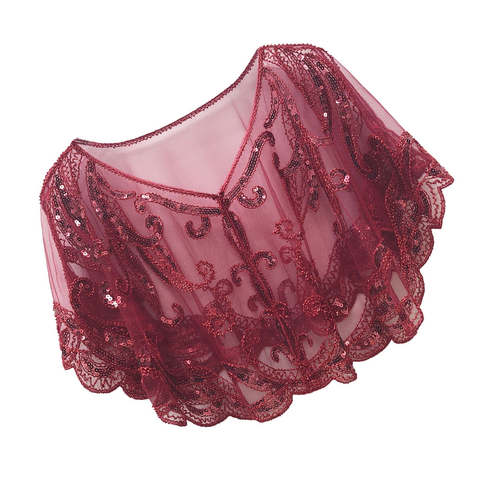 1920s Glistening Shawl for Women Flapper Evening Dress Accessories for ...