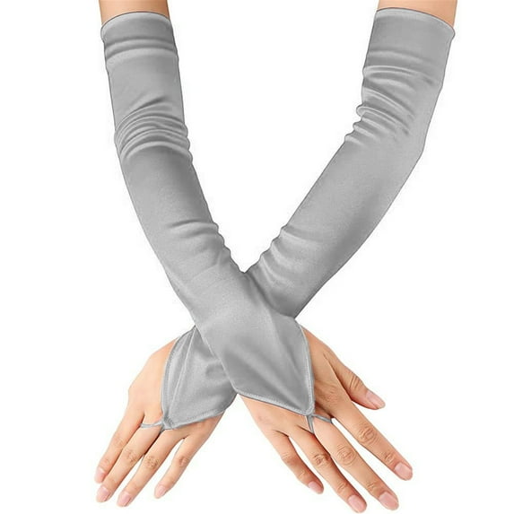 1920s Long Gloves for Women Party Gloves Ceremonial Gloves Elbow Prom ...
