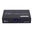 1920x1440 Vga Switch 2-In-1-Out 2 Port Sharing Switch Splitter Box ...