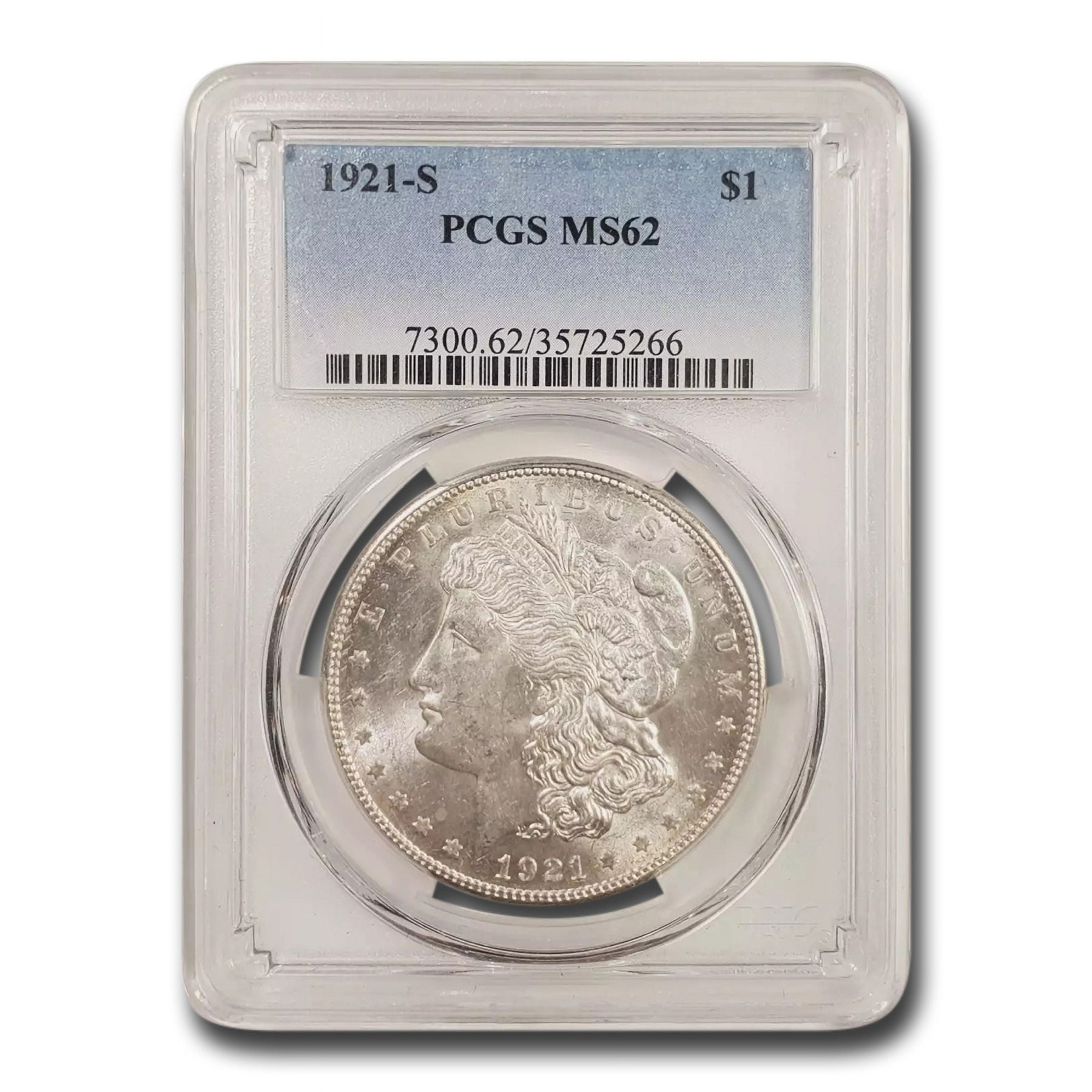 1921-S Morgan Dollar MS-62 PCGS - Walmart.com