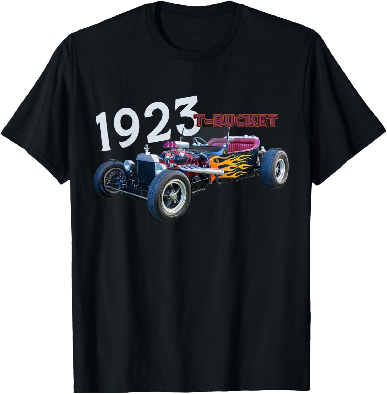 1923 23 T-Bucket Blown Hot Rod Classic Car T-Shirt - Walmart.com