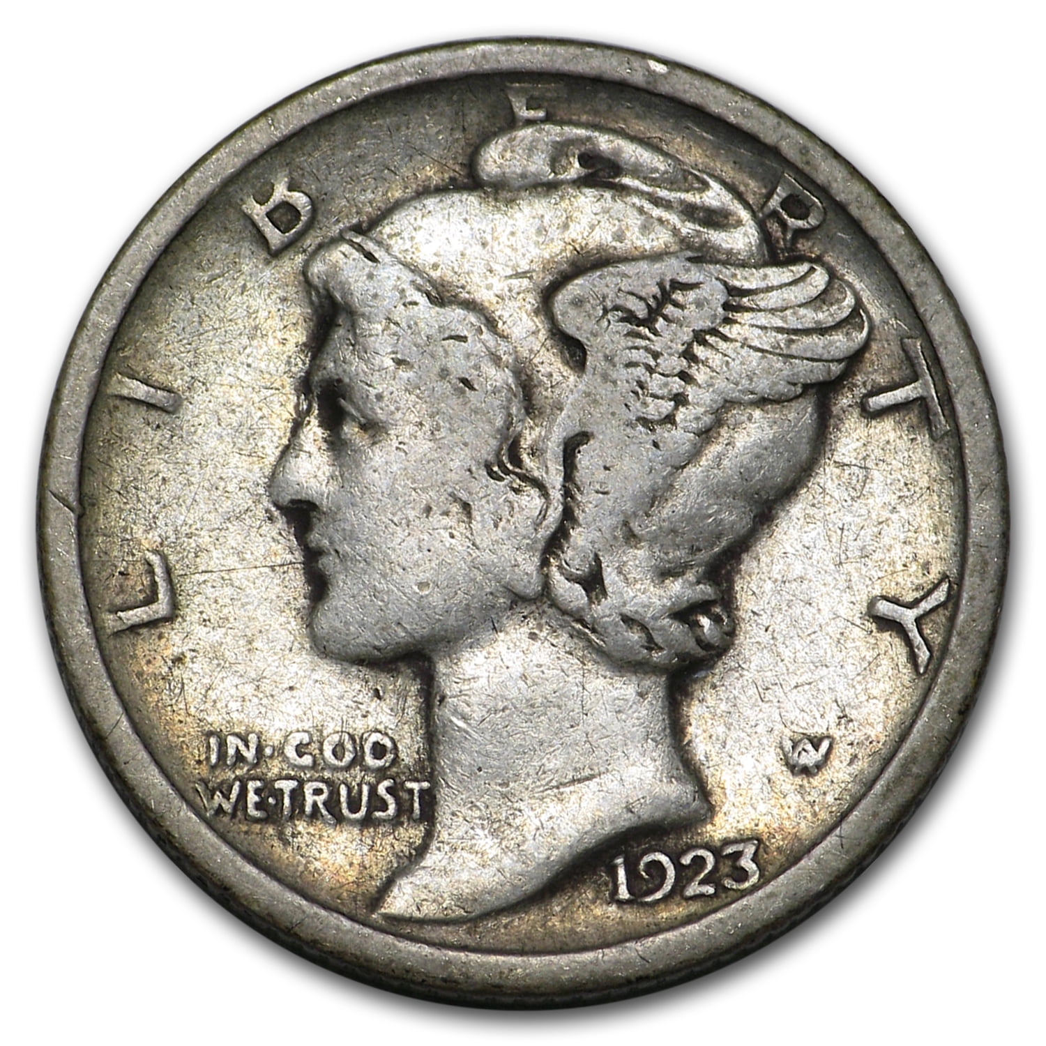 1923-S Mercury Dime Fine - Walmart.com