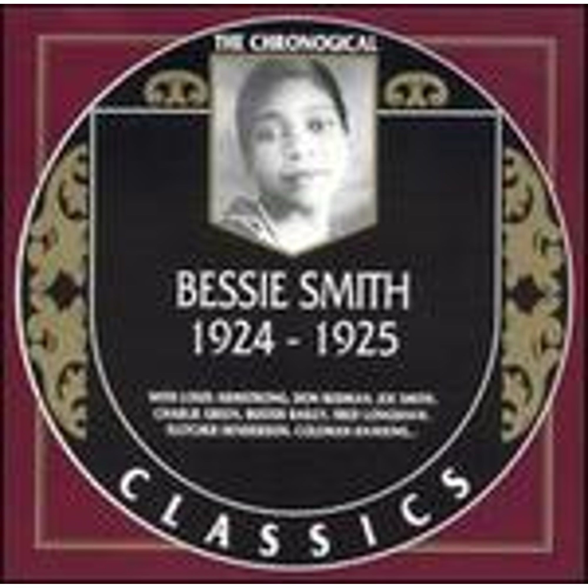 1924-1925 (CD) by Bessie Smith - Walmart.com