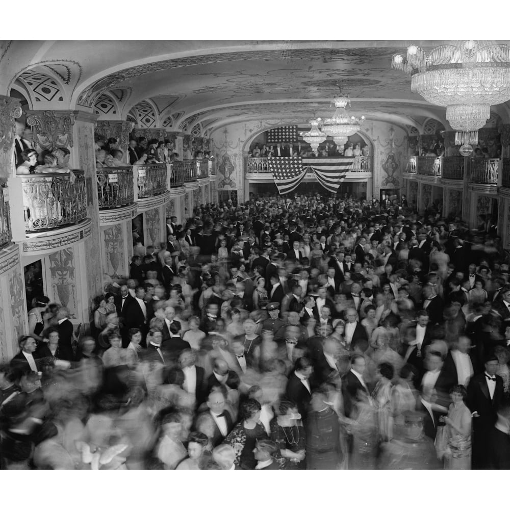 1925 Inaugural Ball Celebrating Calvin Coolidge'S First Term As An ...