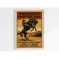 1926 Prescott Rodeo Poster: Vintage Western Art Print, Arizona Cowboy ...
