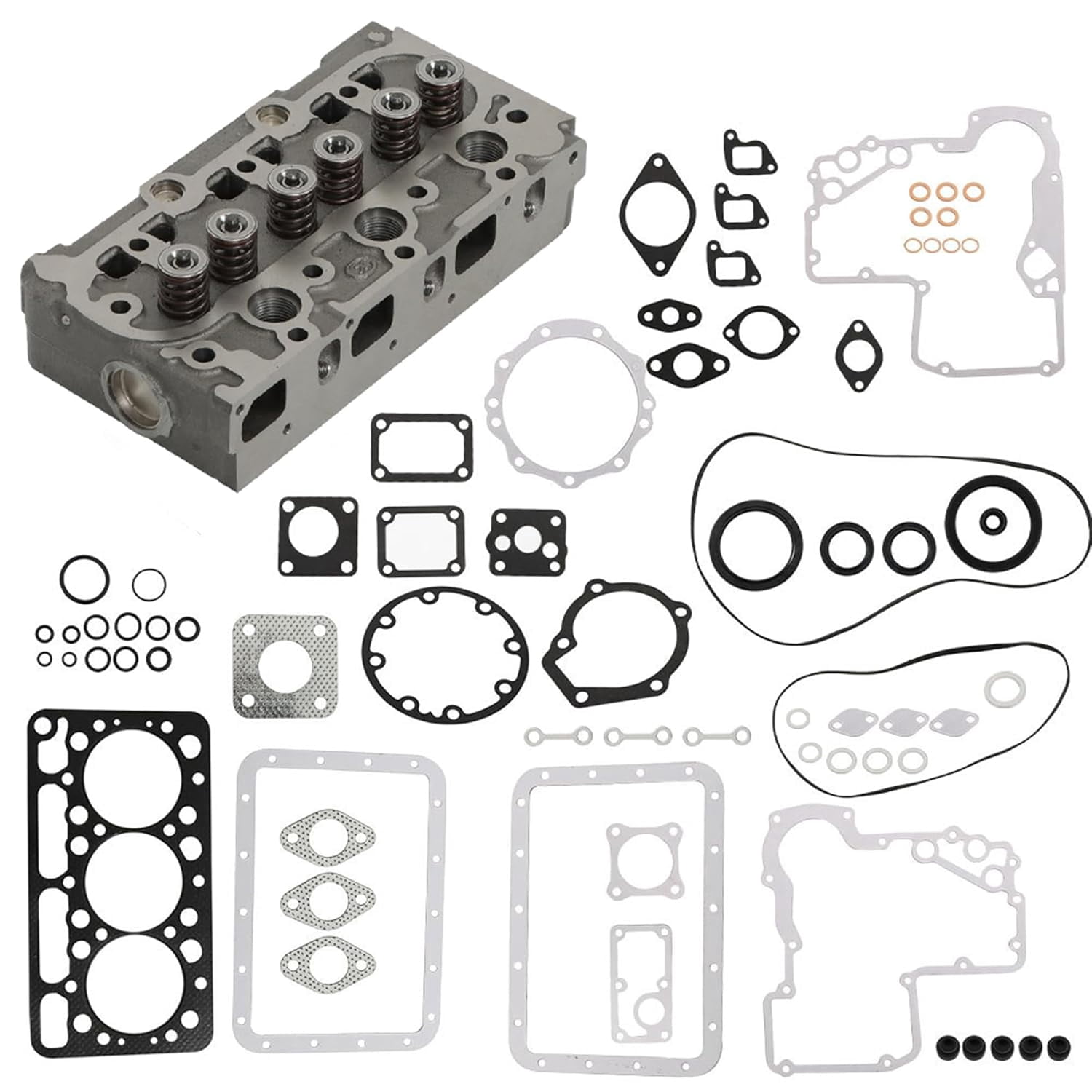 19267-03040 15532-03040 Cylinder Head Assembly With Valves Parts Set ...