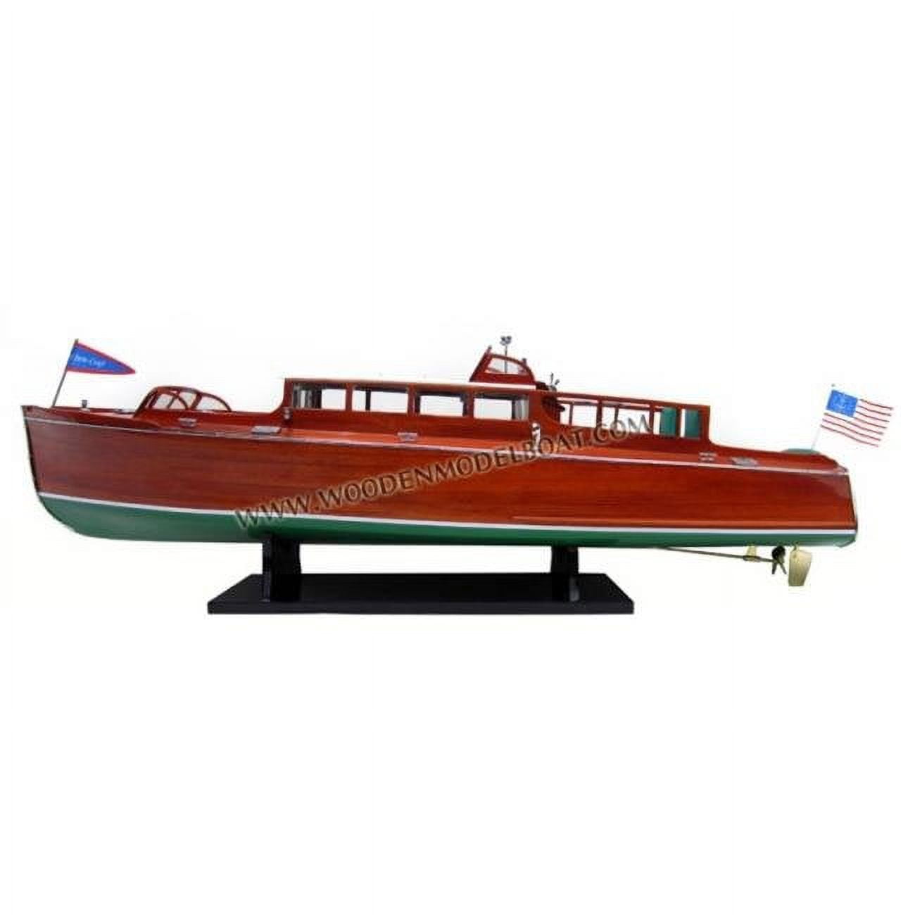 1929 Chris Craft Commuter Cruiser Wooden Model Speed Boat - Walmart.com