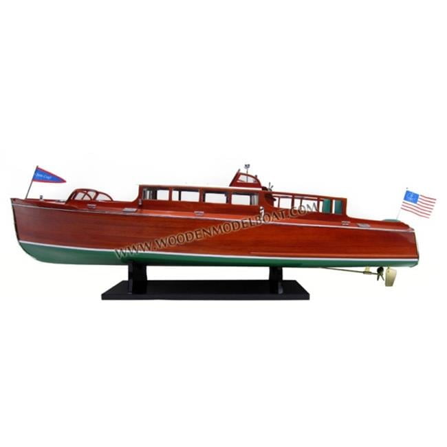 1929 Chris Craft Commuter Cruiser Wooden Model Speed Boat - Walmart.com