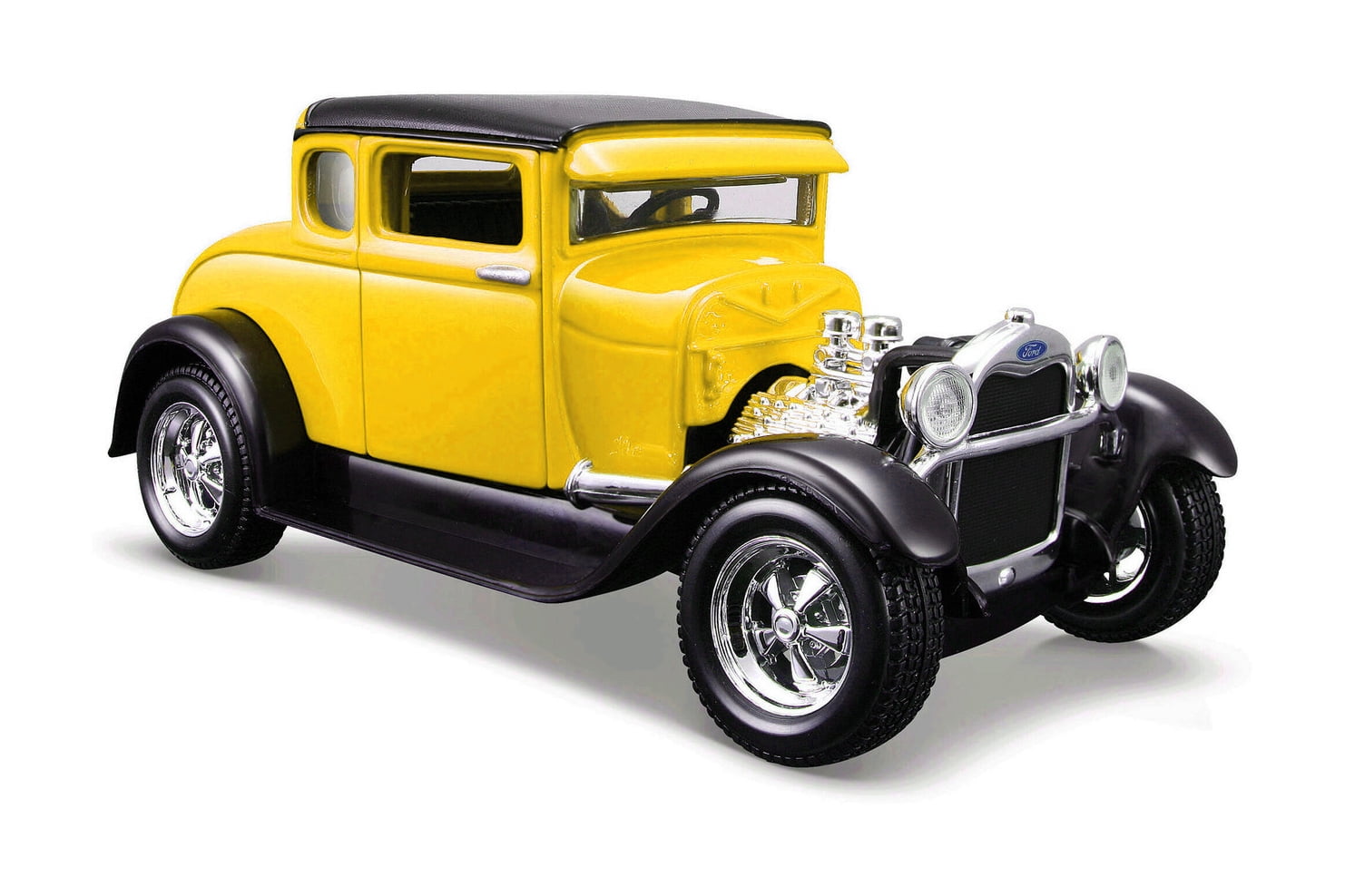 1929 Ford Model A Hardtop Classic Car, Yellow - Showcasts 38201YL - 1/ ...
