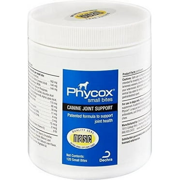 Phycox One Hip and Joint Health Supplement Soft Chews for Dogs (120 ...