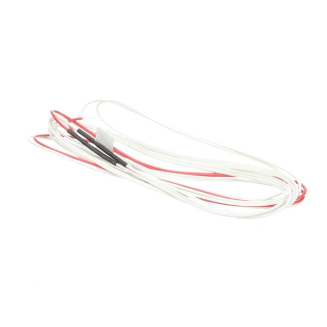 193 in. 115V Glass Braid Heater Wire with 48 in. Red & White Leads - 1. ...