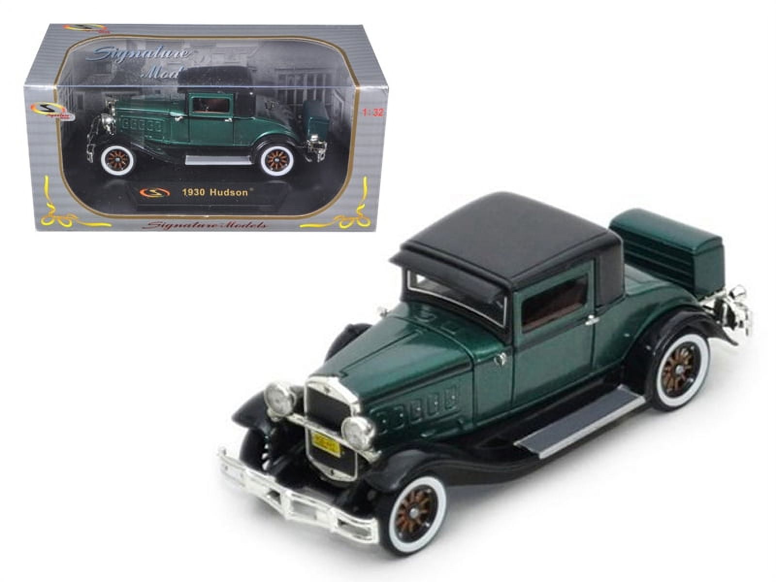 1930 Hudson Great Eight Green 1/32 Diecast Car Model by Signature ...