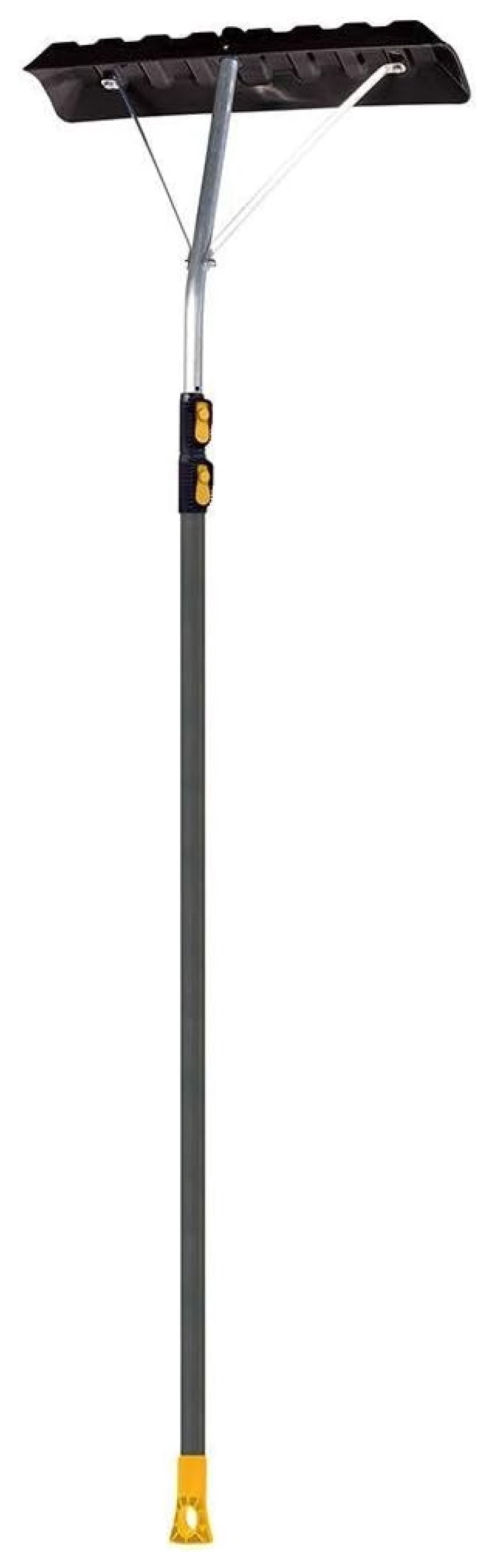 193055510 Telescoping Snow Roof Rake with Aluminum Handle, 17-Foot ...
