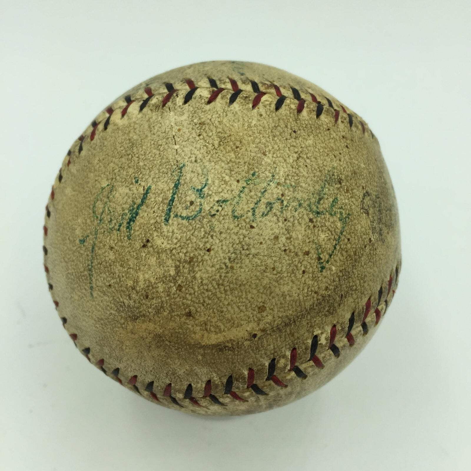1931 Jim Bottomley Signed Game Used National League Baseball JSA COA ...