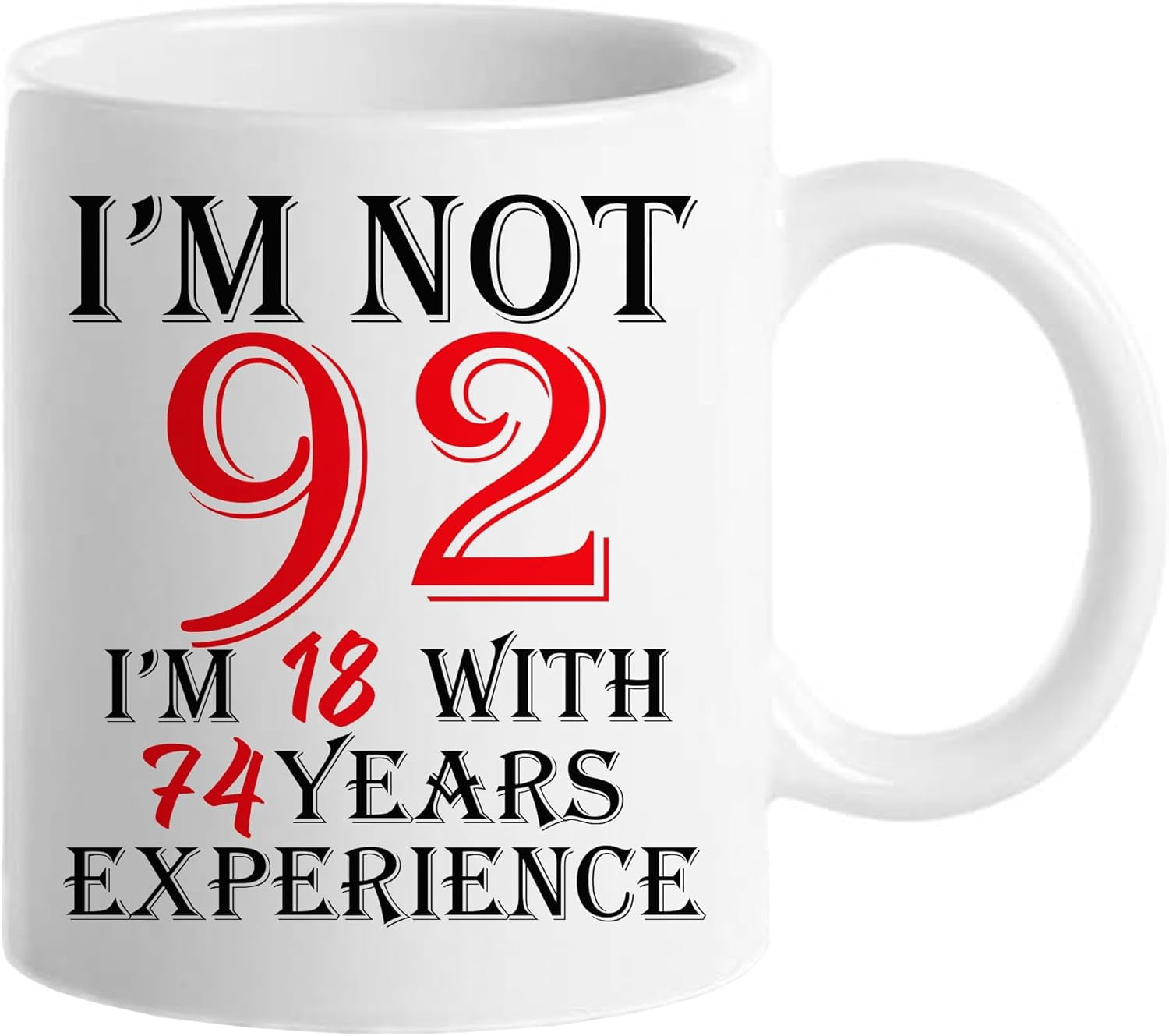 1934 92nd Birthday Gifts for Women Men, Turning 92 Years Old Birthday ...