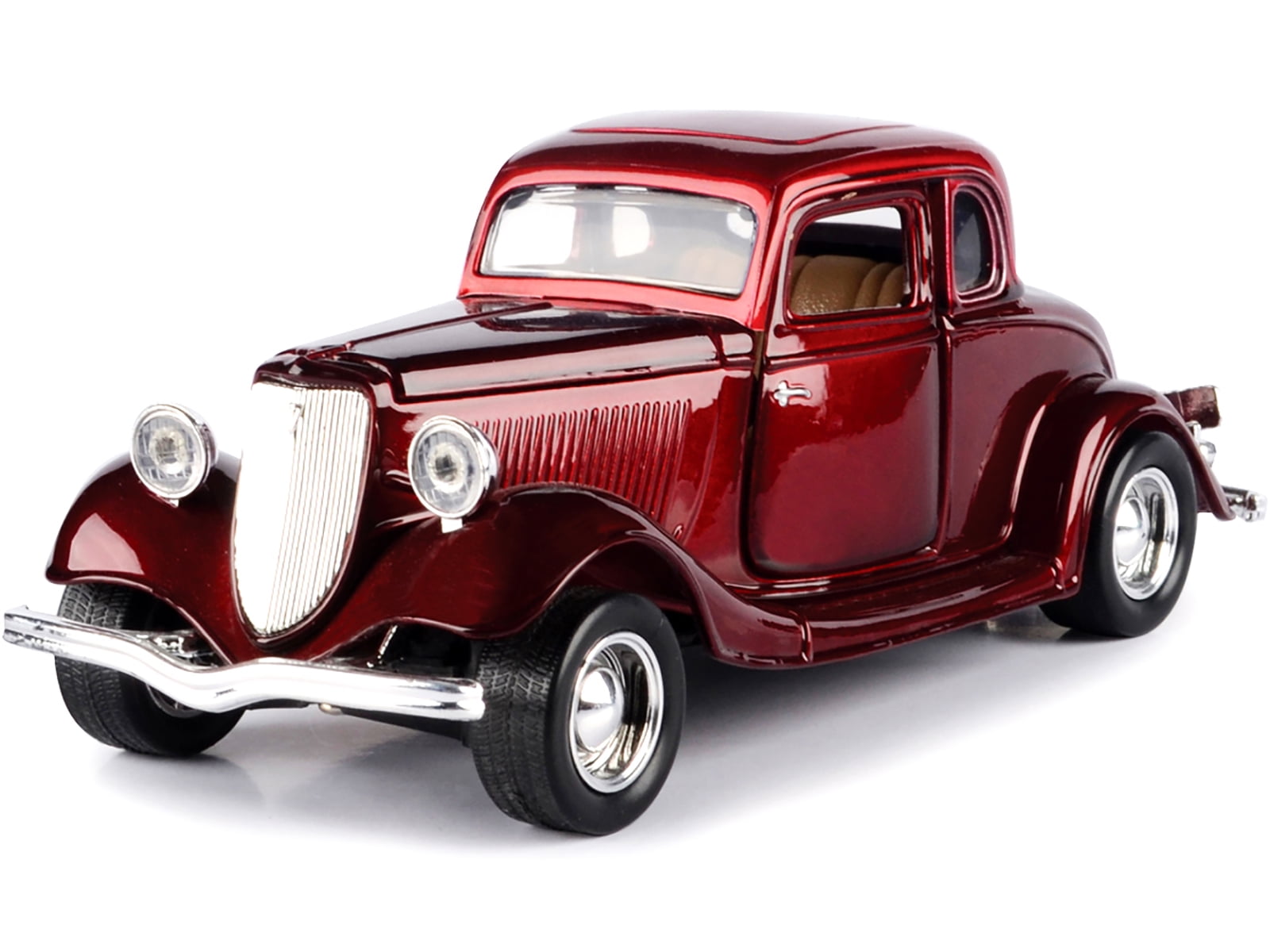 1934 Ford Coupe Red 1/24 Diecast Model Car by Motormax - Walmart.com