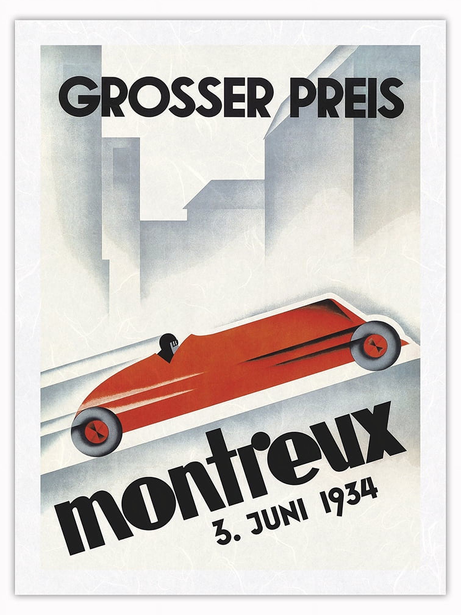 1934 Montreux Grand Prix (Grosser Preis) Switzerland - Vintage Car ...