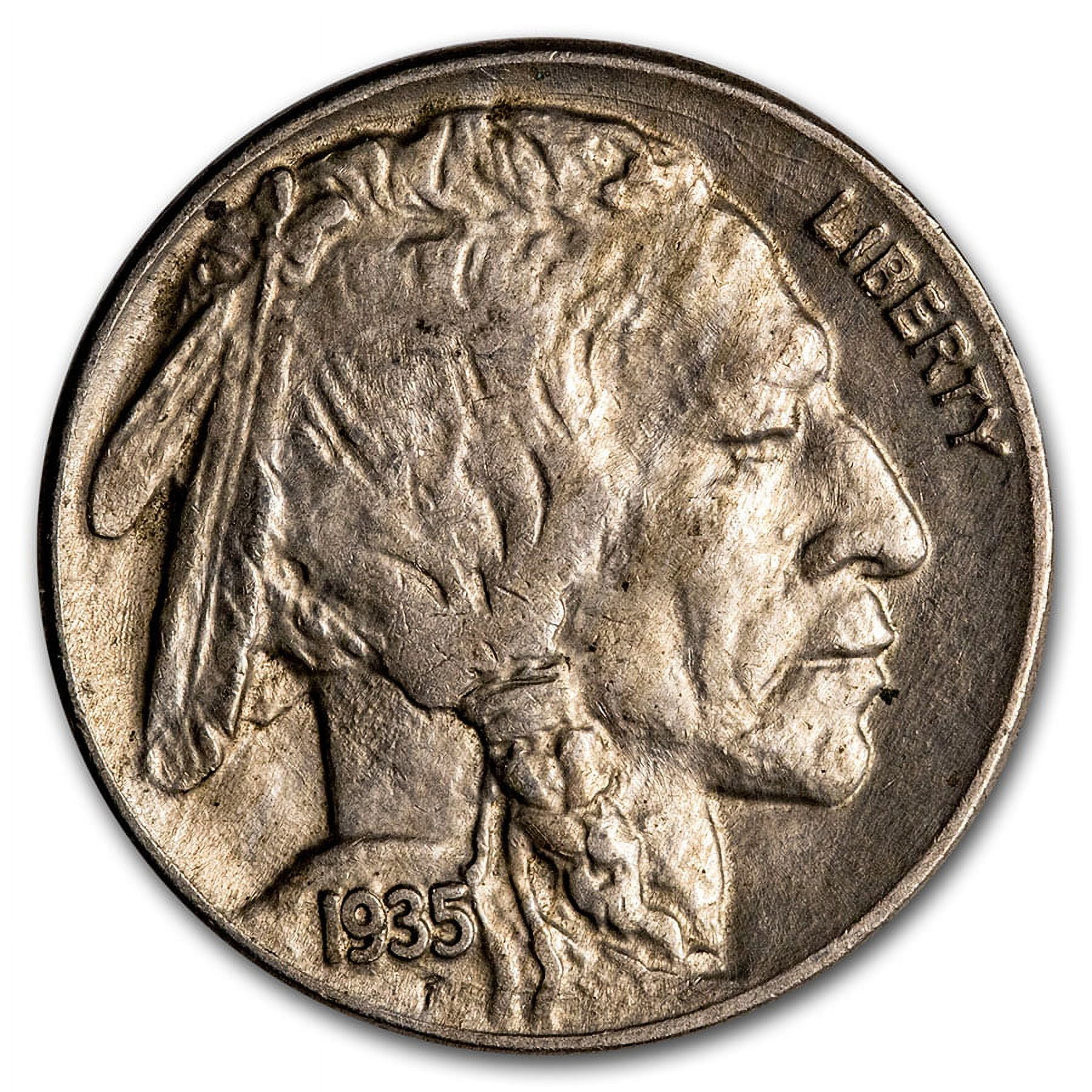 1935 Buffalo Nickel XF - Walmart.com