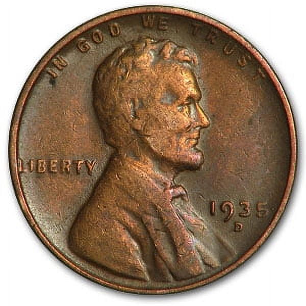 1935-D Lincoln Cent Fine+ - Walmart.com