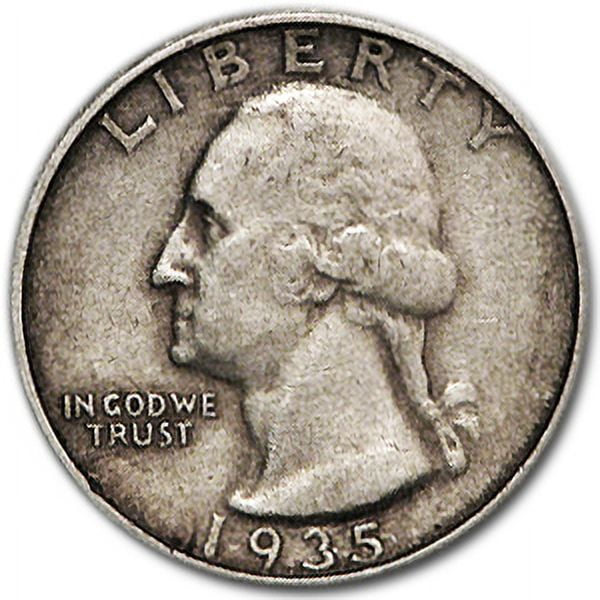 1935-D Washington Quarter XF - Walmart.com