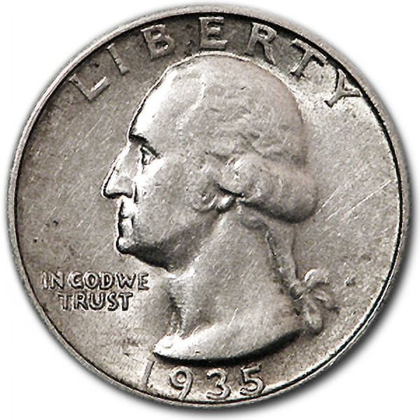 1935 Washington Quarter AU - Walmart.com