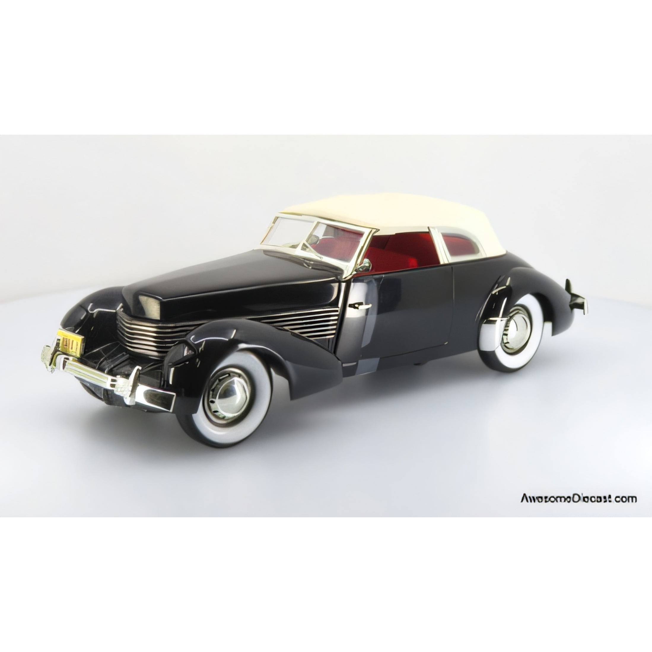 1936 Cord 810 Coach Doors - Black 1:18 Diecast Car Model by Signature ...