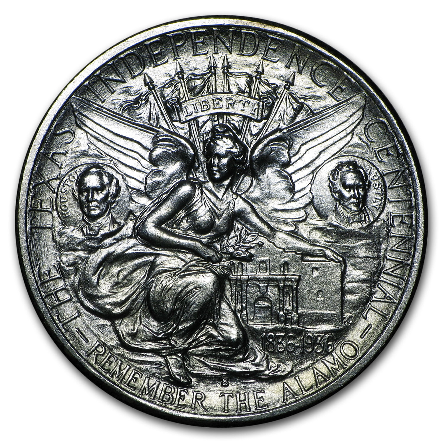 1938-S Texas Independence Centennial Half BU - Walmart.com