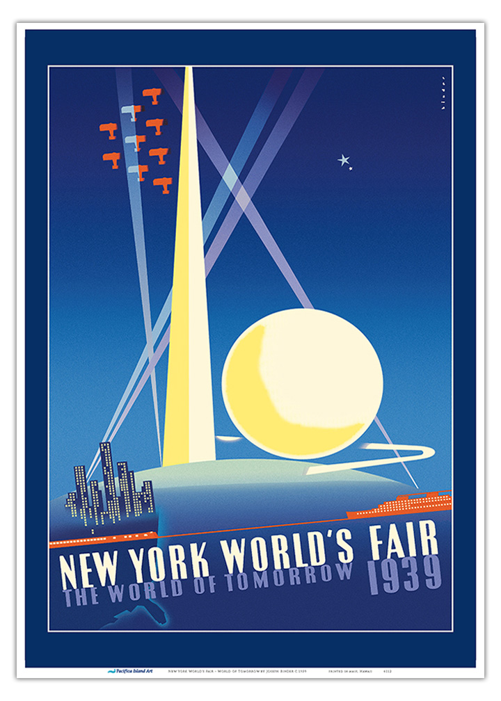 1939 New York World’s Fair - The World of Tomorrow - Vintage Travel ...