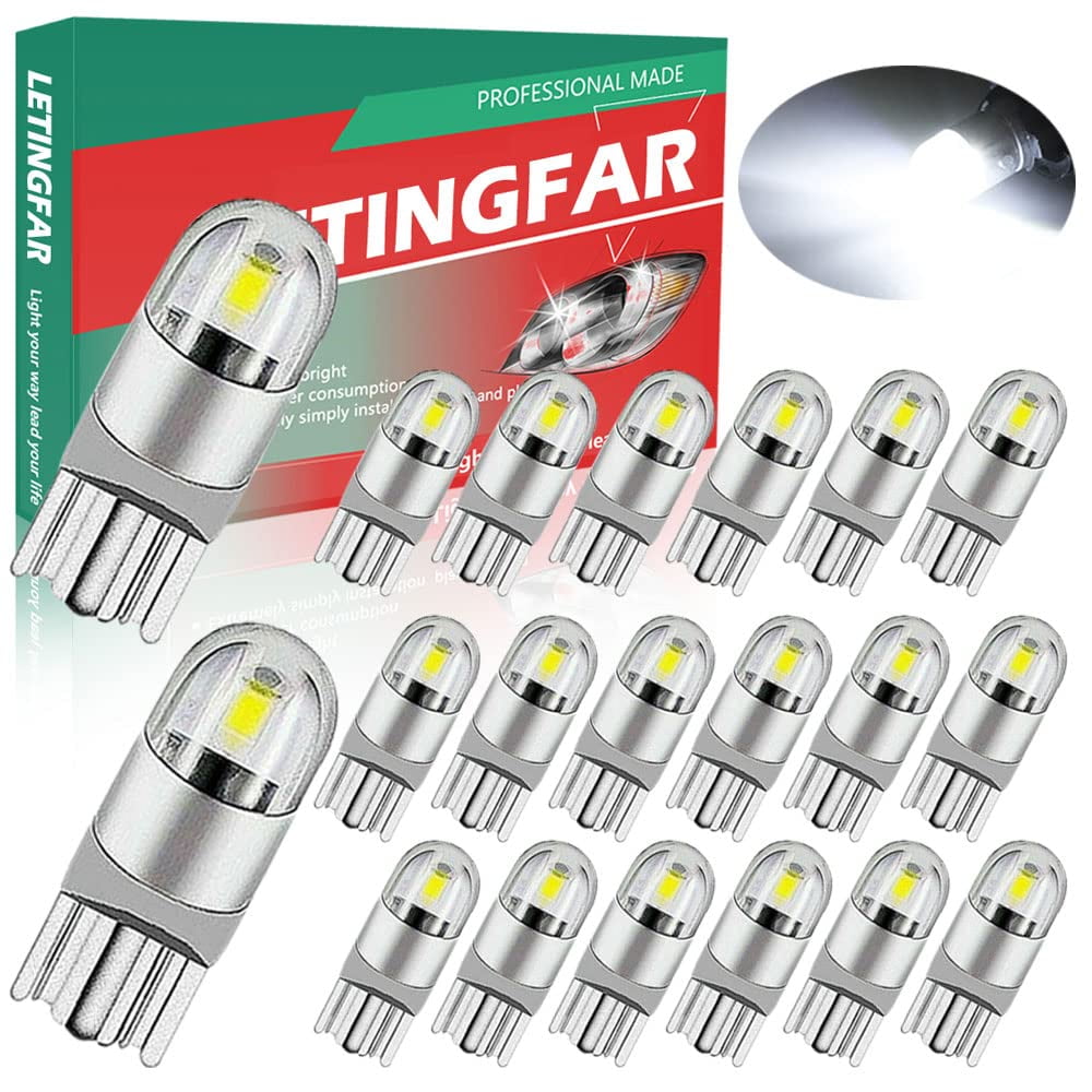 194 Bulb 194 Led IFF17 168 Led License Plate Light Bulb White Super ...