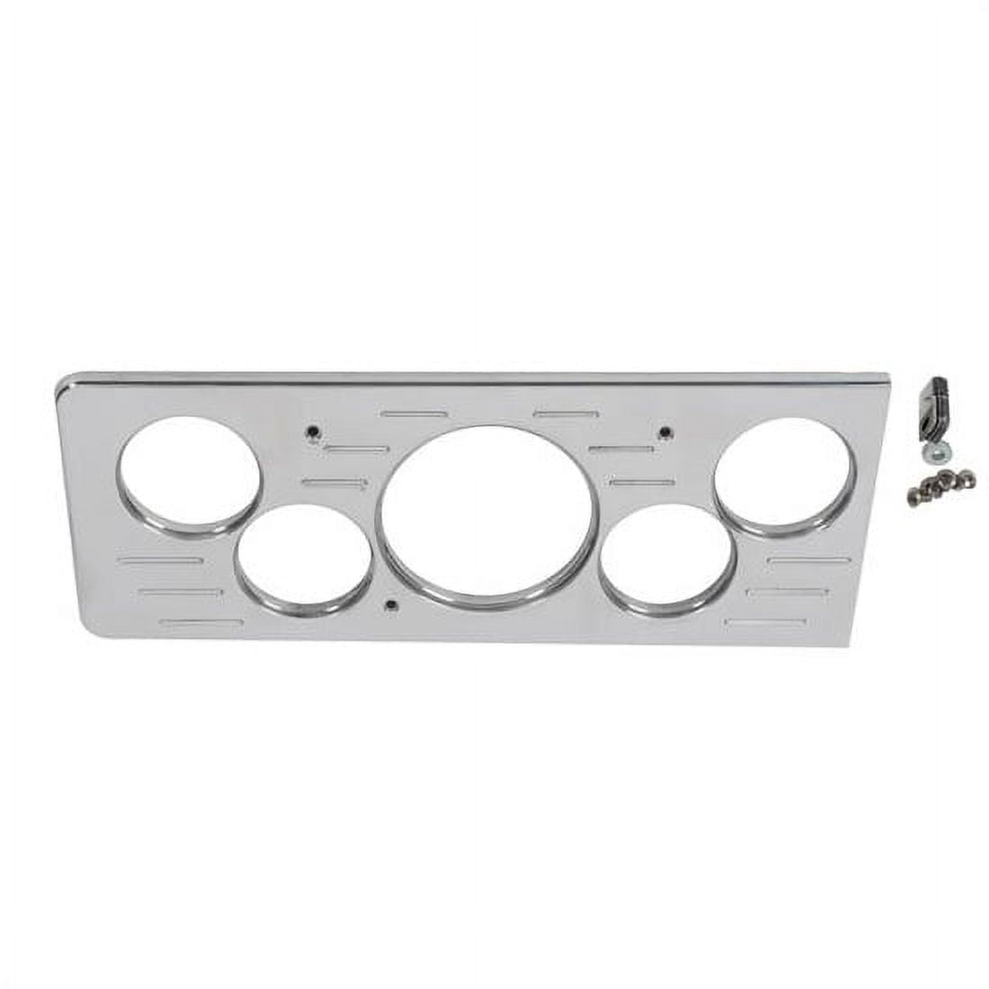 1940 Chevy Car 5 Gauge Dash Panel, Polished - Walmart.com
