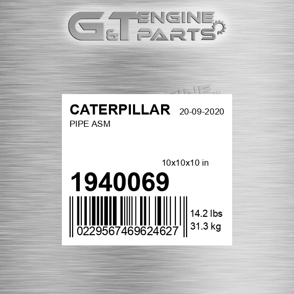 1940069 PIPE ASM fits CATERPILLAR (New OEM) - Walmart.com