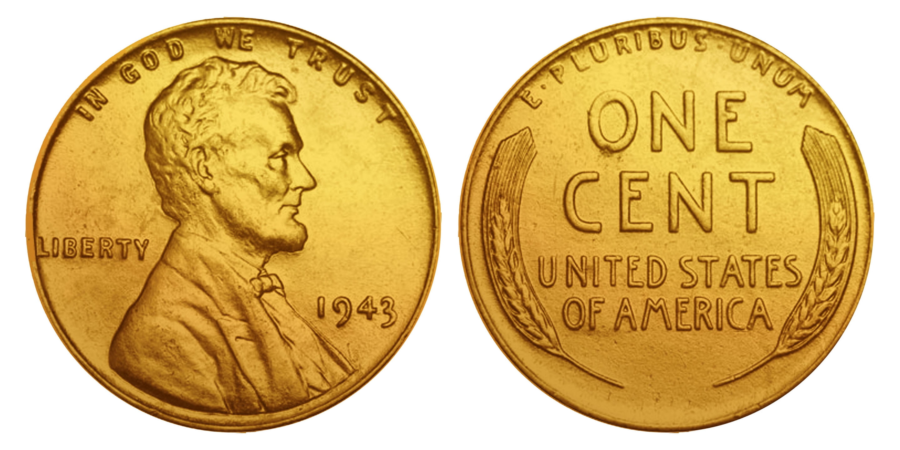 Gold Plate Penny
