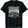 1944 D-Day 2024 80th Anniversary Normandy Cotton T-Shirt - Walmart.com