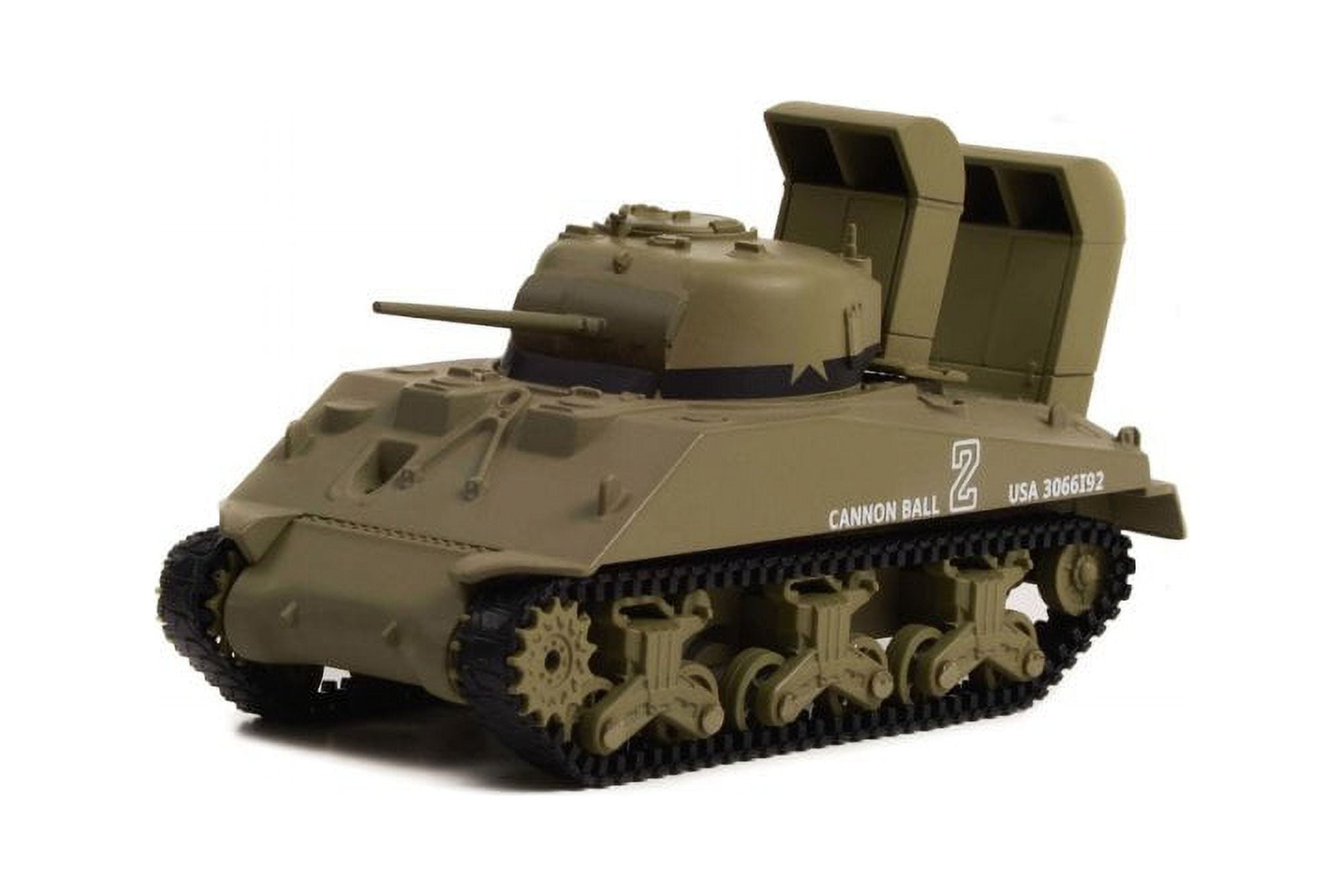 1944 M4 Sherman Tank w/ Deep Wading Gear, U.S. Army WWII - Greenlight ...