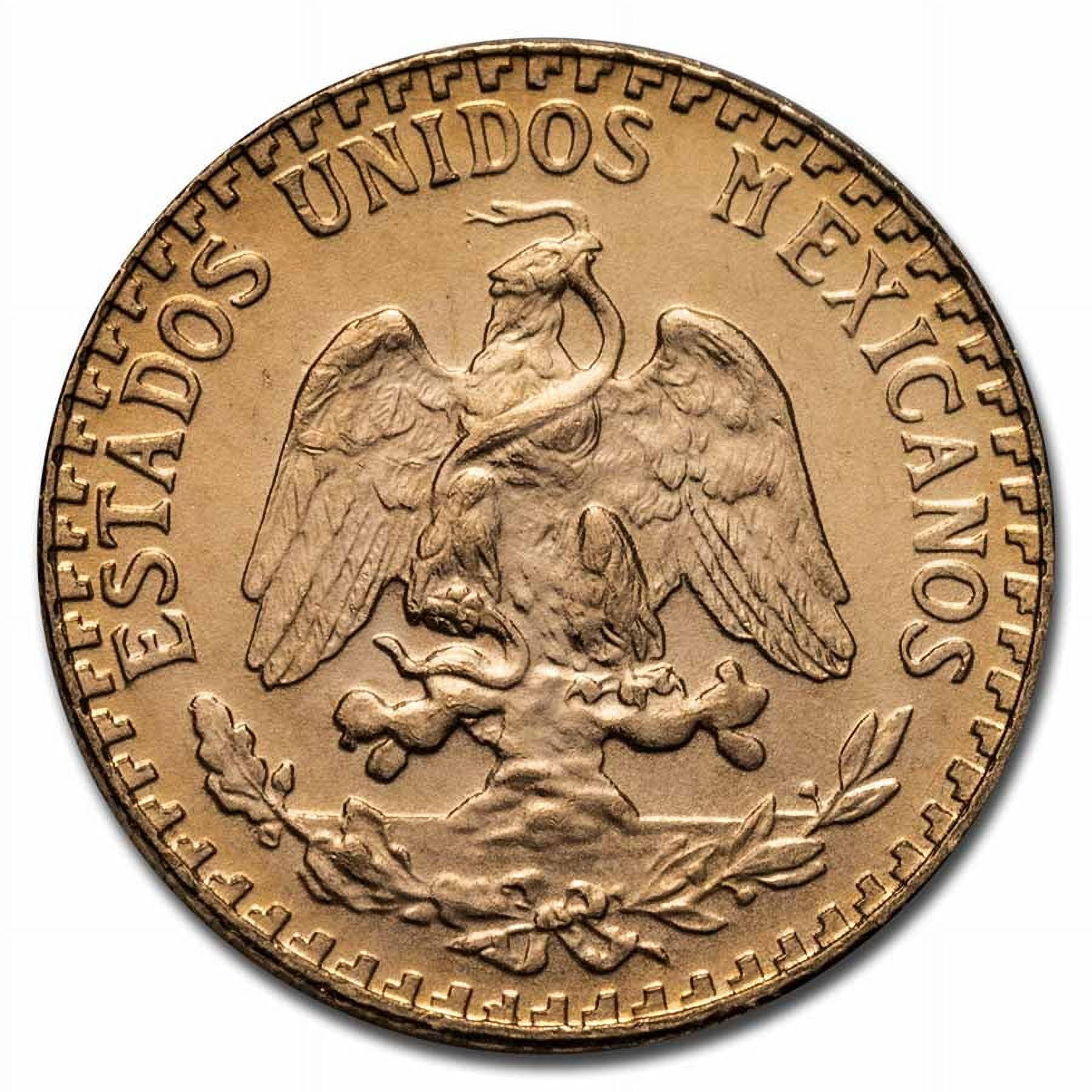 1945 Mexico Gold 2 Pesos BU Coins (New Dies Restrike) - Walmart.com