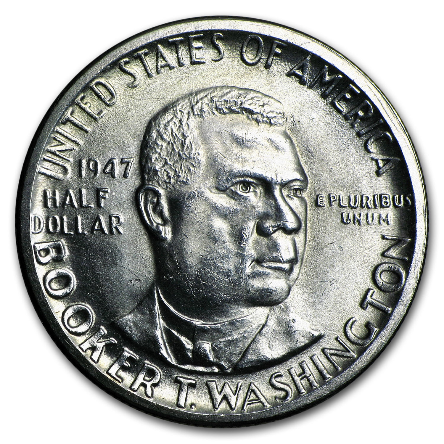 1947 Booker T. Washington P, D & S 3-coin Half Set BU - Walmart.com