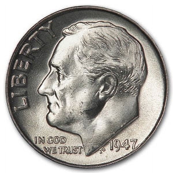 1947 Roosevelt Dime BU - Walmart.com