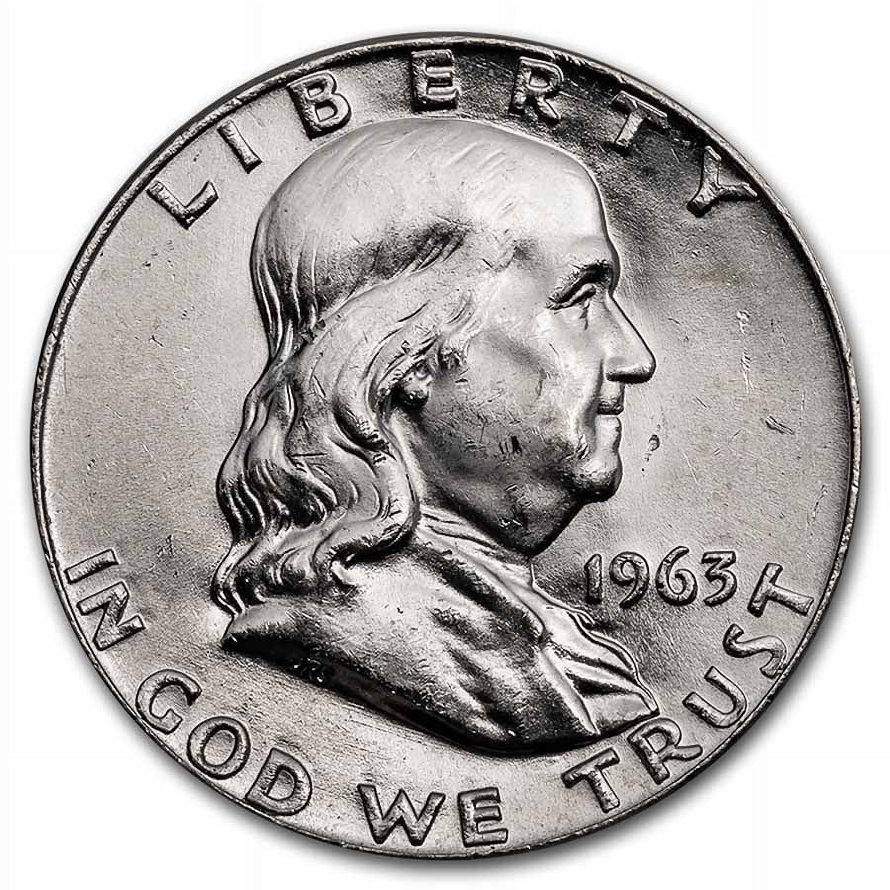 1948-1963 Franklin Half Dollar BU (Random) - Walmart.com