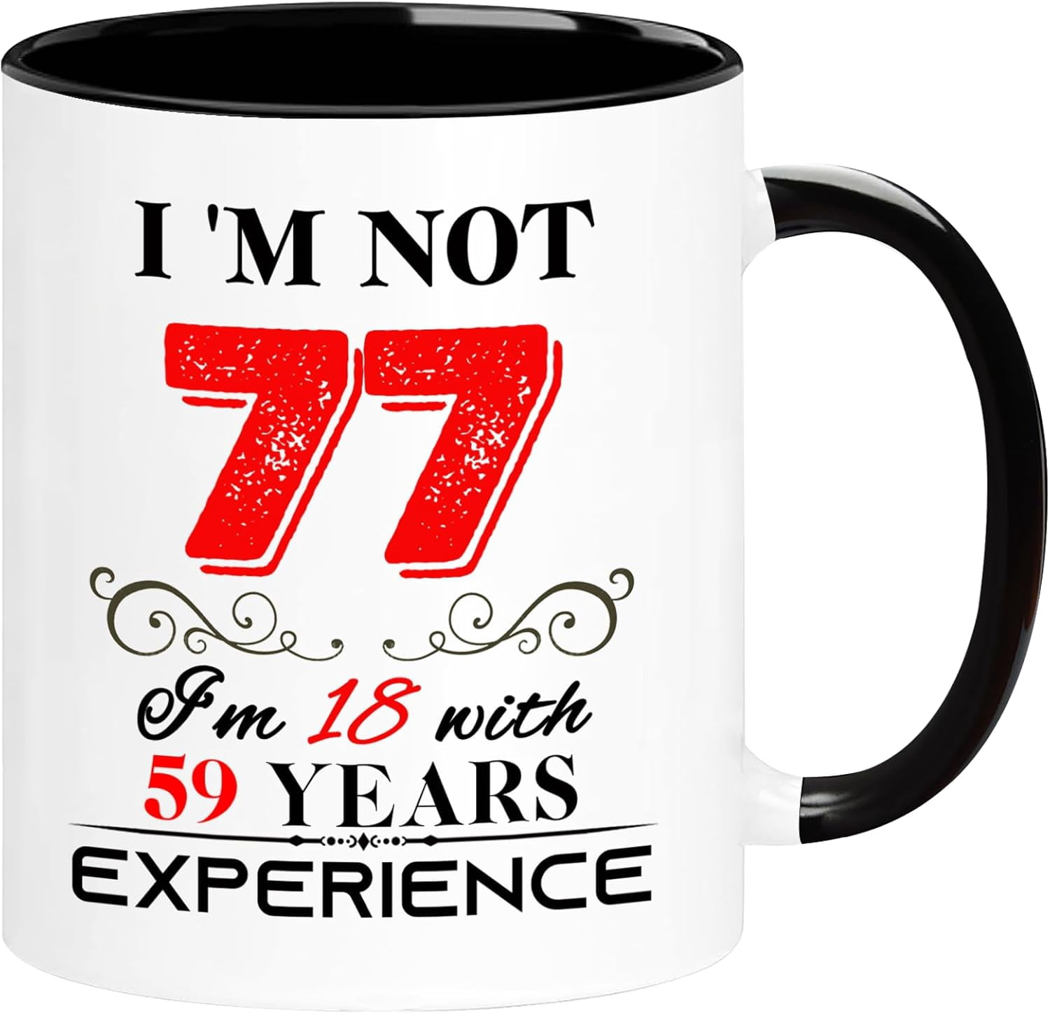 1948 77th Birthday Mug for Women Men, Turning 77 Year Old Birthday ...