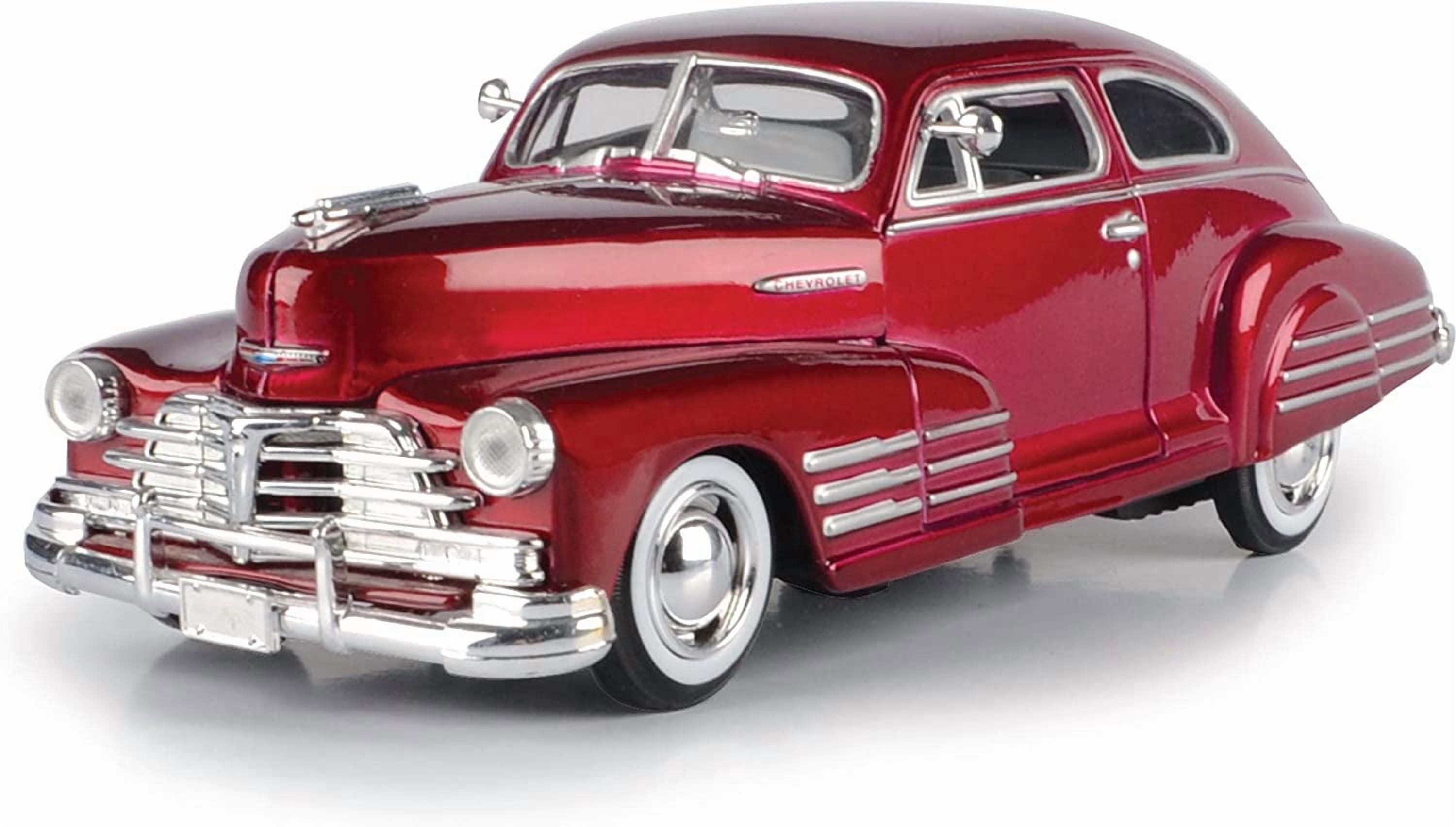 1948 Aerosedan Fleetline, Red - Motormax Premium American 73266 - 1/24 ...