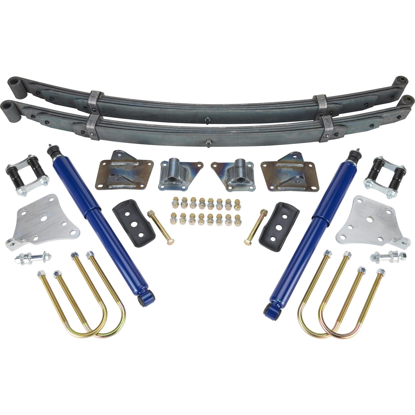1949-54 Chevy Car Leaf Spring Rear Suspension Kit, 2-in Drop - Walmart.com
