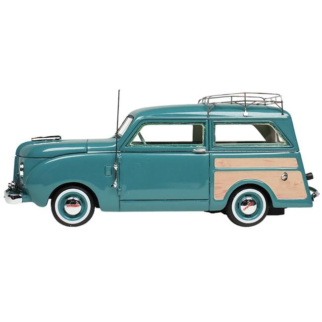 1949 Crosley Station Wagon Medium Blue with Roof Rack & Light Blue ...